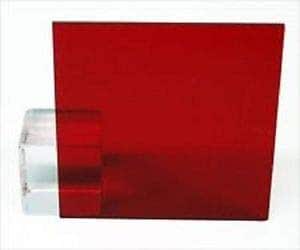 Amazon.com: 1/8" (3mm) Dark Red Translucent Acrylic Plexiglass Sheet 24 ...
