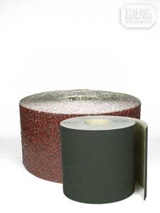 8" x 50 Yard 60 grit Roll of Virginia Abrasives Drum Sander Sandpaper ...