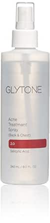 Amazon.com: Glytone Acne Treatment Spray Back & Chest with 2% Salicylic ...