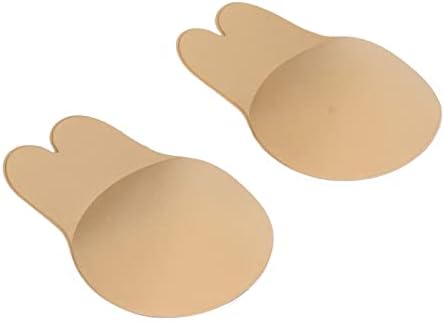 Breast Lift Sticker Sweatproof Strapless Ears Silicone Nipple Covers ...