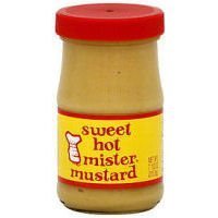Mister Mustard sweet hot mustard 7.5 oz Glass Jar by Mister Mustard ...