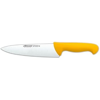 Amazon.com: Arcos 2900 Range 10-Inch Chef Knife, Yellow: Chefs Knives ...
