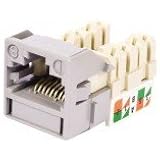 Amazon.com: Commscope/Systimax GigaSpeed Cat6 Modular Jack, White ...