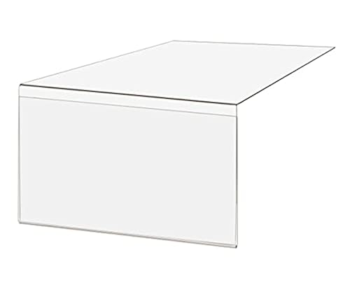 10 Pack Acrylic Retail Shelf Talker 4" Wide by 2" High for Product ...