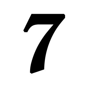 Amazon.com : Olde Old English Number 7 Vinyl Decal : Other Products ...