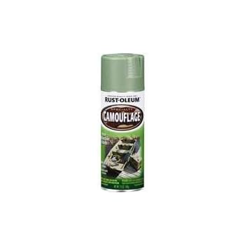 12 Oz Army Green Camouflage Spray Paint [Set of 6] - Rustoleum Spray ...