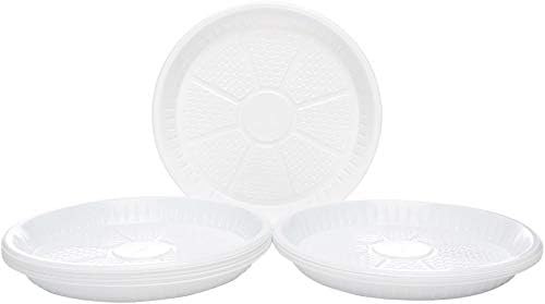 Hotpack Disposable 10 Inch Plastic Plate, White price in UAE | Amazon ...