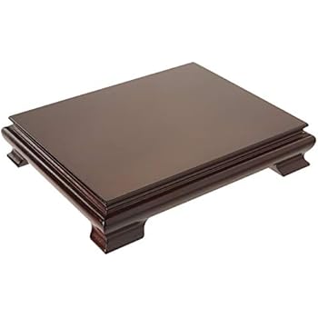 Amazon.com: Asian/Oriental-Style Rectangular Display Stand/Base: Home ...