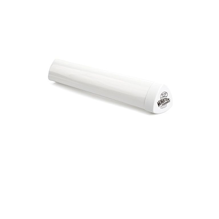 Opaque White, Unique Prism Shape Playmat Tube - Epic Kids Toys