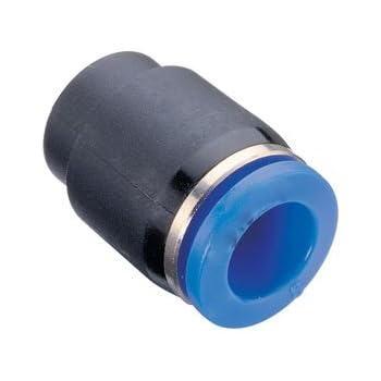 Push In To Connect Tubing Quick Cap Plug Fitting 1/4" OD by MettleAir ...