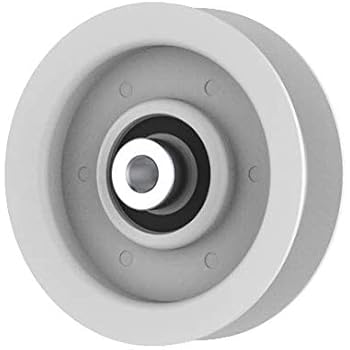 Flat Idler Pulley - 3'' Flat Dia. - 3/8'' Bore - Steel: Amazon.com ...