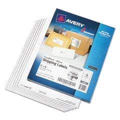 Amazon.com: AbilityOne - SKILCRAFT/Avery White Laser Labels - 2" x 4 ...