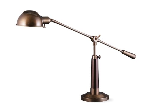 Lighting Enterprises Bridge Table Lamp, Dark Antique Brass - - Amazon.com