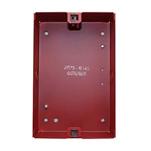 Simplex 2975-9145 Fire Alarm Red Mount Mounting Back Box Enclosure ...