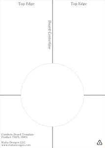 Cornhole Board Template - - Amazon.com