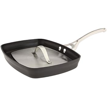 Amazon.com: Simply Calphalon Nonstick Panini Pan: Grill Pans: Kitchen ...