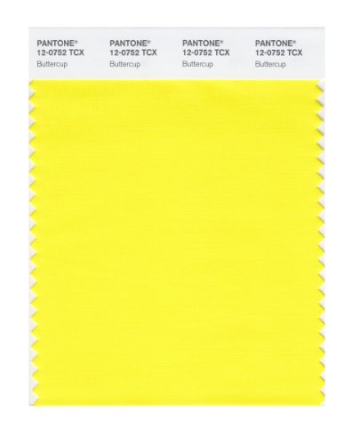 PANTONE SMART 12-0752X Color Swatch Card, Buttercup - Import It All
