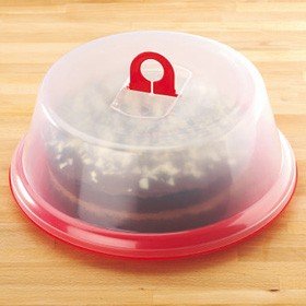 Large Plastic Lidded Red Cake Storage Box: Amazon.co.uk: Kitchen & Home