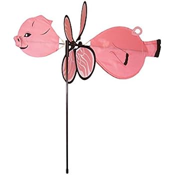 Amazon.com : 23 In. Flying Pig Spinner : Garden & Outdoor