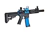 Lancer Tactical Gen 2 M4 SD Carbine Blue Airsoft AEG Rifle with Full ...