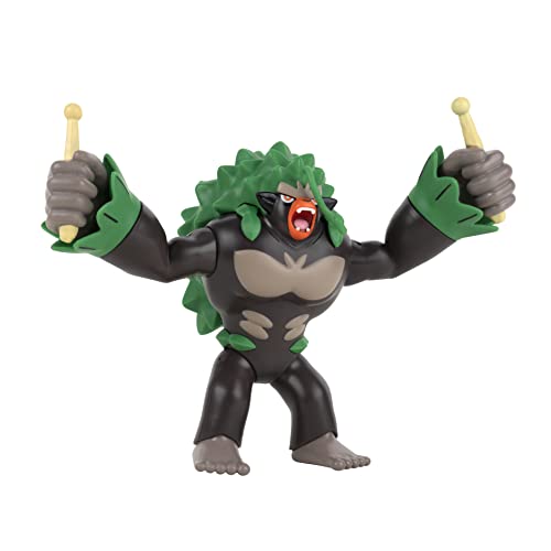 Figura de batalla épica de Rillaboom de Pokémon, 12 pulgadas, escala ...
