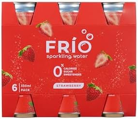 Frio Sparkling Water x 6 PACK - 330ml (Strawberry) price in UAE | Amazon UAE | supermarket kanbkam