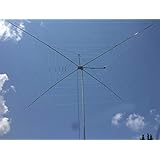 MFJ-1838 Eight Band 40-6MHF 1/2 Wave Super Heavy Duty Cobweb Antenna ...