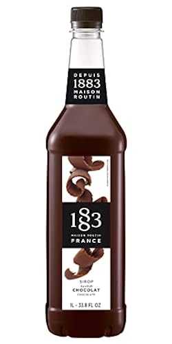 1883 Chocolate Syrup - Flavored Syrup for Hot & Iced Beverages - Gluten ...