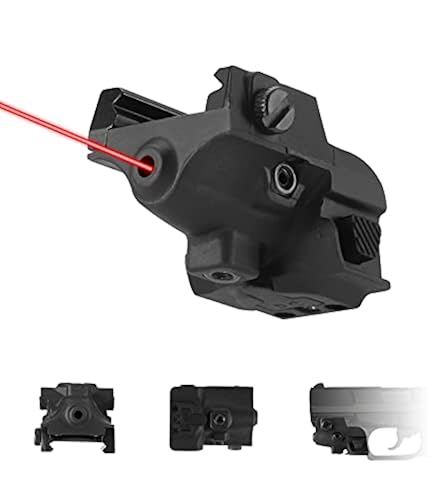 LIGHTWIN Pistol Red Laser Sight Red Dot Tactical Sight Adjustable Low ...