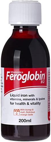 Vitabiotics Feroglobin B12 Iron Supplement Syrup 200 ml price in Saudi ...