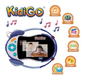 Amazon.es: VTech - KidiGo Reproductor Multimedia para niños, Color Azul ...