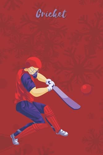 Cricket: Lined Notebook 120 Pages | Pricepulse