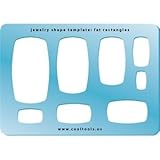 Cool Tools - Jewelry Shape Template - Half Circle : Arts, Crafts & Sewing