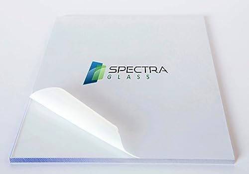 24"x24" (1/8") Spectra Glass Clear Polycarbonate Sheet. UV Coating on ...