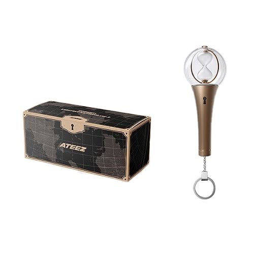 KPOPINTOUCH Ateez Official Mini Light Stick Keyring Version 2 Fan ...