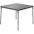 Amazon.com: XL Series 38" Square Folding Card Table - Portable, Easy-to ...