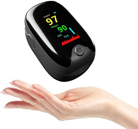 سعر Finger Pulse Oximeter, Yakiter Finger Oxygen Saturation Monitor ...