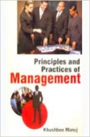 Amazon.in: Buy Principles And Practices Of Management Book Online at ...