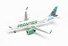 toylandbay Herpa Wings 534833 Airbus A320NEO Frontier Airlines Wilbur ...
