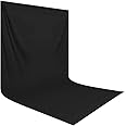 Amazon.com : HEMMOTOP Black Backdrop Background,10x20 ft Black Screen ...