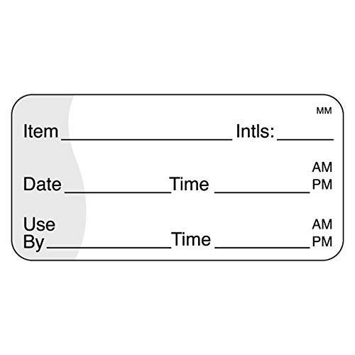 DayMark Safety Systems-IT110117 Removable Item/Date/Time Use-by Shelf ...