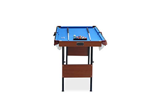 RACK Crux 55 in Folding Billiard/Pool Table (Blue) | Pricepulse