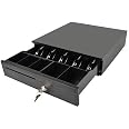 ADD Canada Cash Drawer 16"x16.5"x4" POS Cash Box with Cash Register ...
