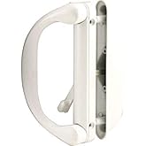 Amazon.com: Sliding Patio Door Handle Set for Milgard, White : Tools ...