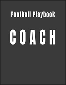 Football Playbook: Best Football Play Designer Notebook 8.5" X 11" 124 ...