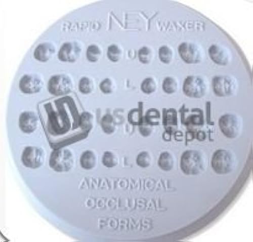 Rapid Waxer A Silicone Mold Of Posterior Occlusal Wax Patterns- Each-D ...