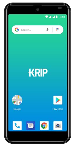 Krip Unlocked Smartphone Android OS-10 Go Edition Mobile Phone K6b ...