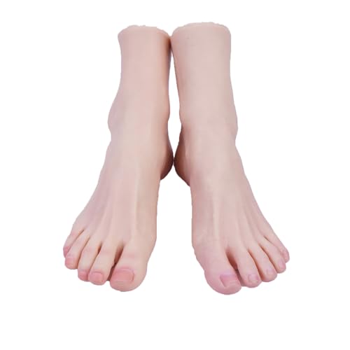 Realistic Silicone Feet,1: 1 Female Silicone Mannequin Foot Display ...