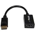StarTech.com DP2HDMI2 Display Port to Hdmi Video Adapter Converter , black : Amazon.ca: Electronics