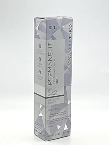 Ion Permanent Creme Intense Neutrals 5NN Light Intense Brown 5NN Light ...